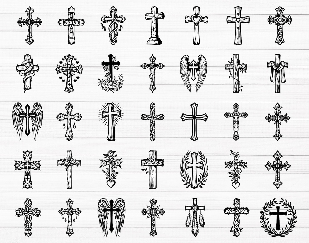 Cross SVG, Christian Cross Svg, Cross Silhouette, Religious Cross Svg ...