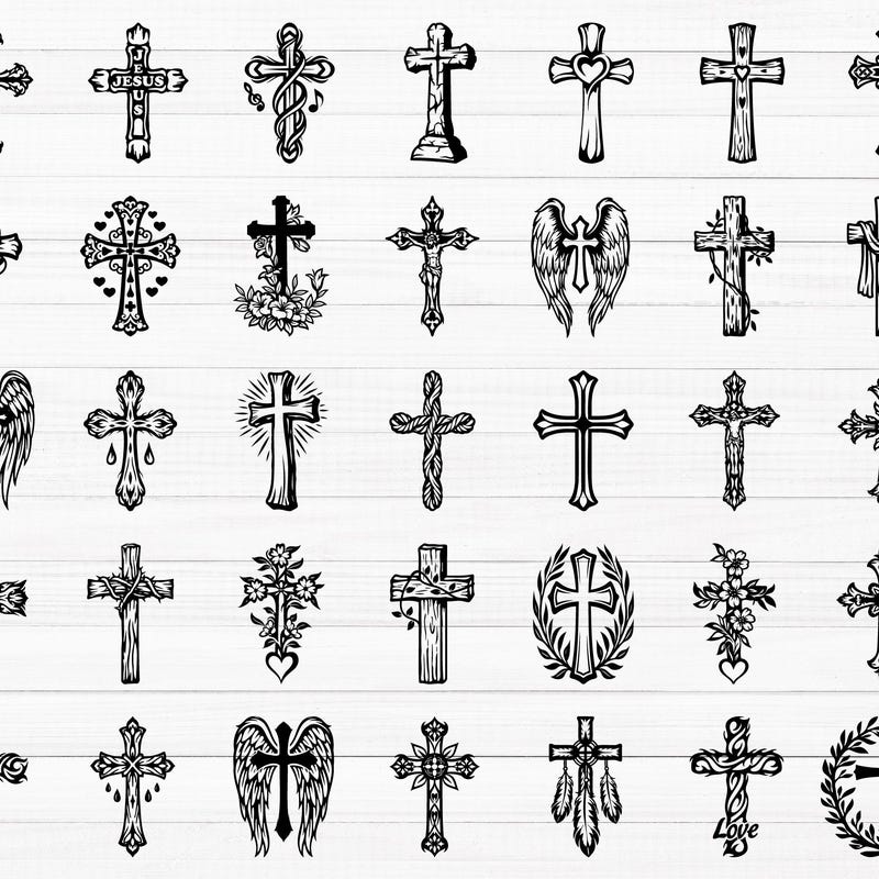 Cross Svg - Etsy