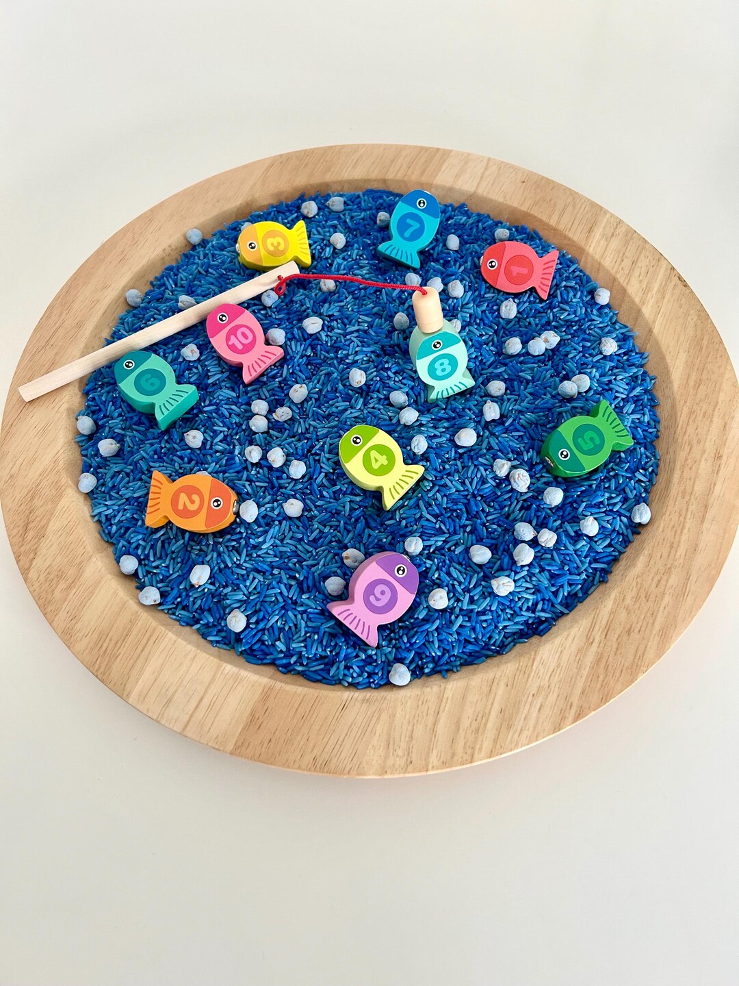 Number Magnetic Fishing Sensory Game/ Number Play/ Sensory Base ...