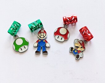 Mario and Luigi Hair Cuffs Braid Jewelry for Locs and Braids - Etsy