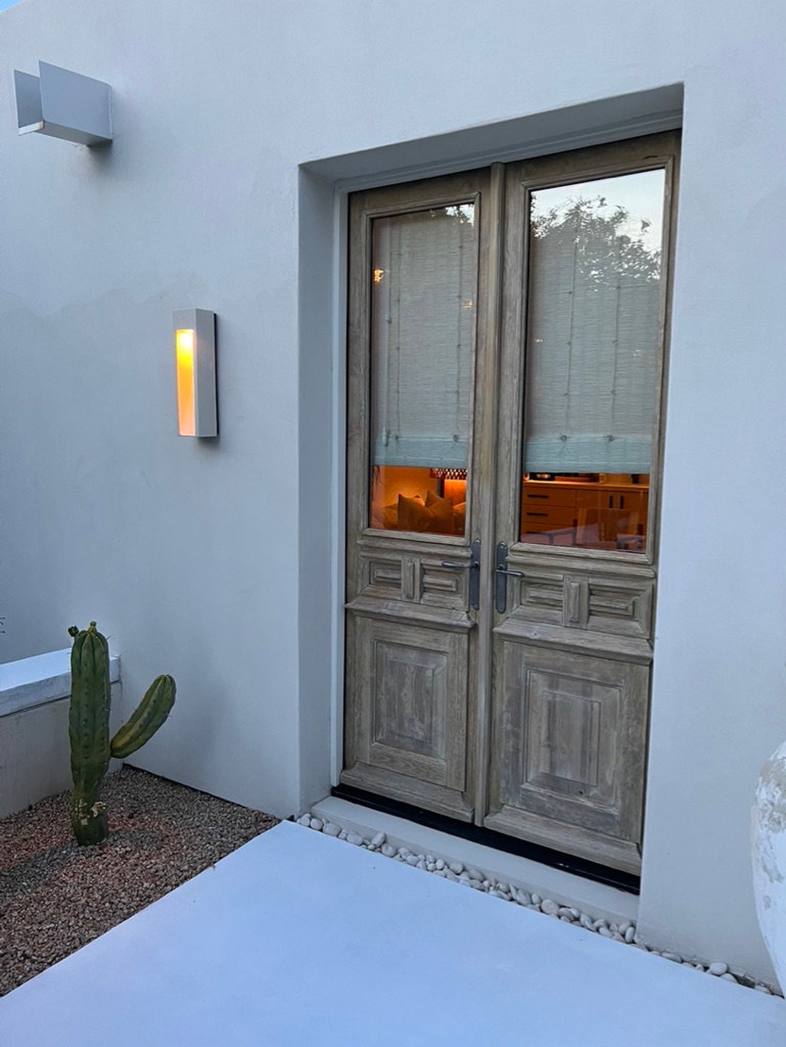 GLASS WOODEN DOOR - Vintage Glass French Door, Single Vtg French Door ...