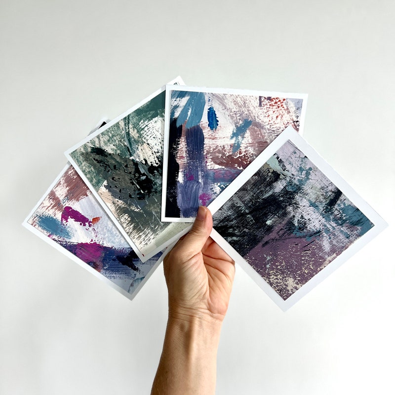 Hand Painted Note Cards - Etsy