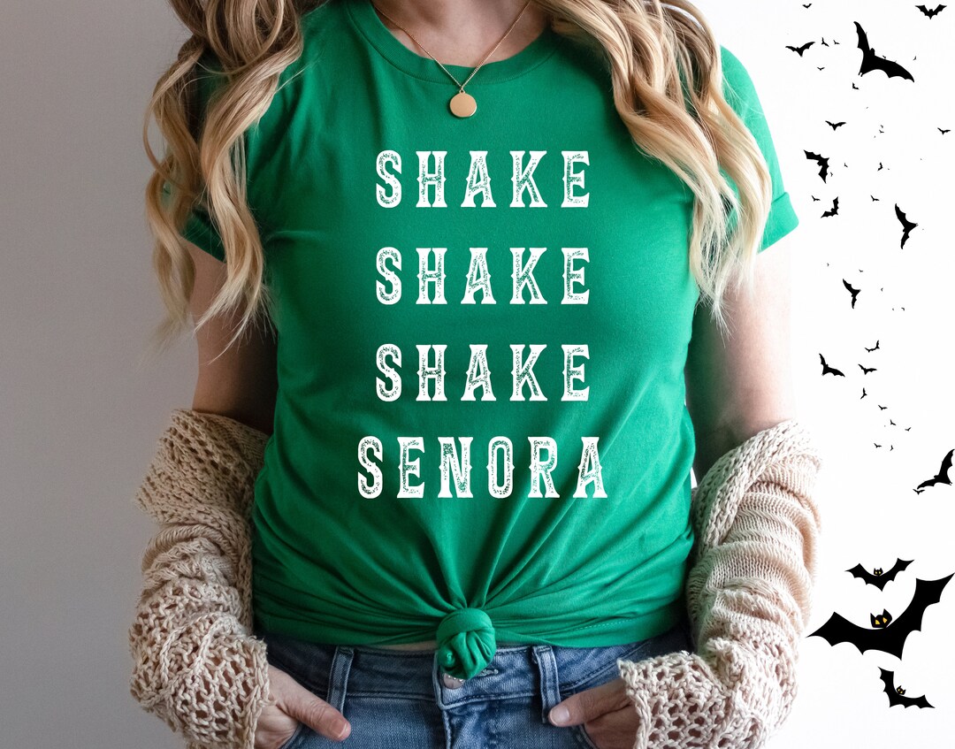Shake Señora Halloween T-shirt: Funny Costume Tee - Etsy