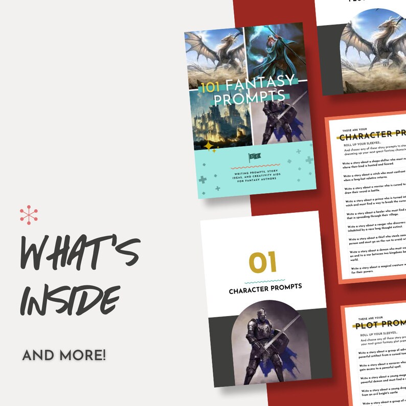 101 Fantasy Writing Prompts | Fiction Prompts for Authors | Prompts for ...