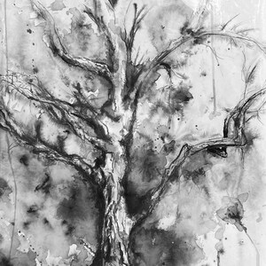 Tree Reticulation, Watercolor Painting on Paper, 18" X 24" Original ...