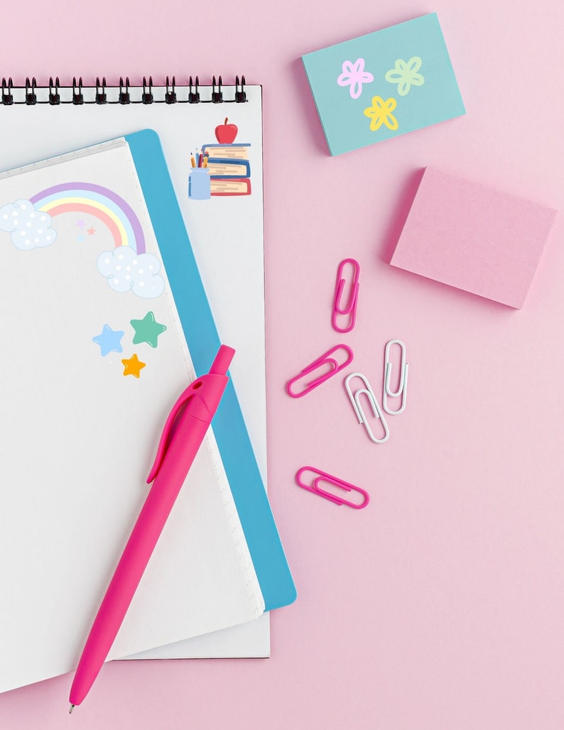 School Stickers- Printable Stickers for Kids- Preschool Teachers Tools ...