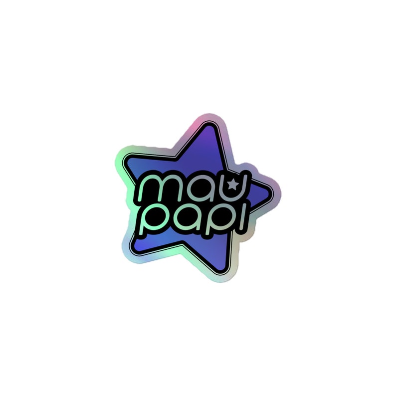 Mau Papi Holographic Sticker Mau P Sticker Mau P DJ - Etsy