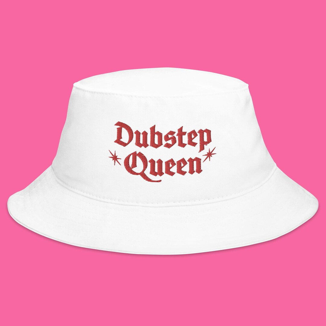 Dubstep Queen Bucket Hat Headbanger Hat, EDM Festival Bucket Hat, Rave ...