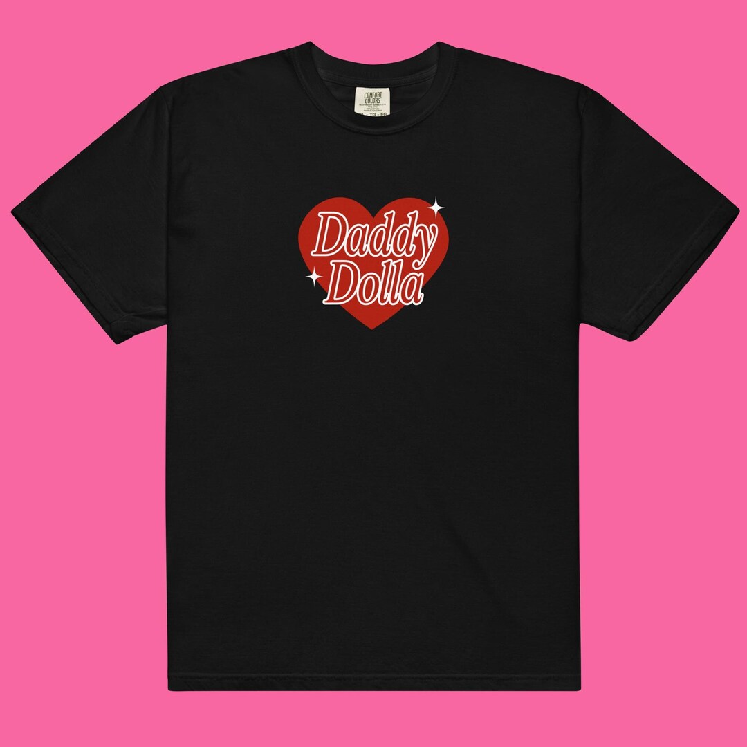 Daddy Dolla Camiseta unisex de peso pesado teñida de ropa / Camiseta ...