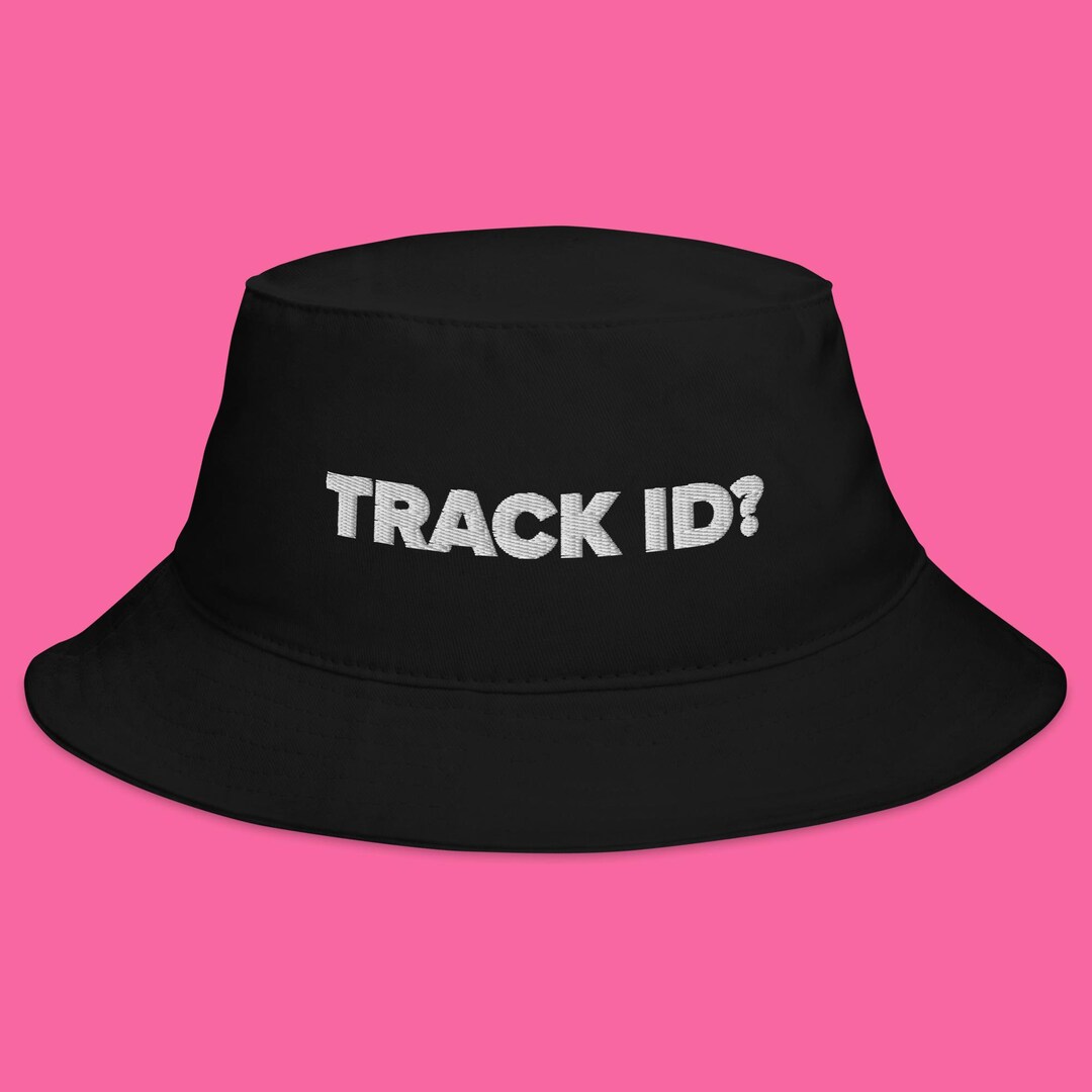 Track ID Bucket Hat Rave Bucket Hat, EDM Bucket Hat, Music Festival Hat ...