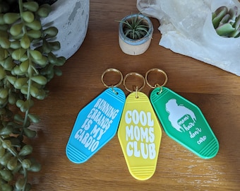 Where the Fck Are My Keys Motel Style Keychain Fun Retro Keychan ...