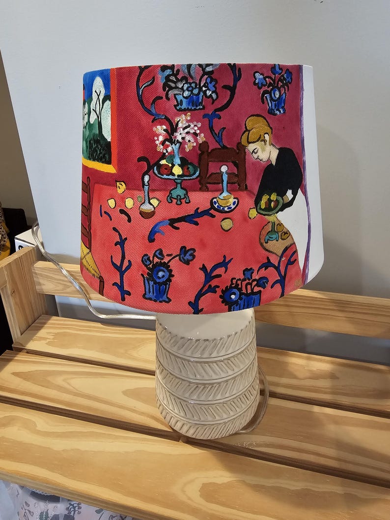 Gorgeous Original Handpainted Lamspade Recreation of Henri Matisse's ...