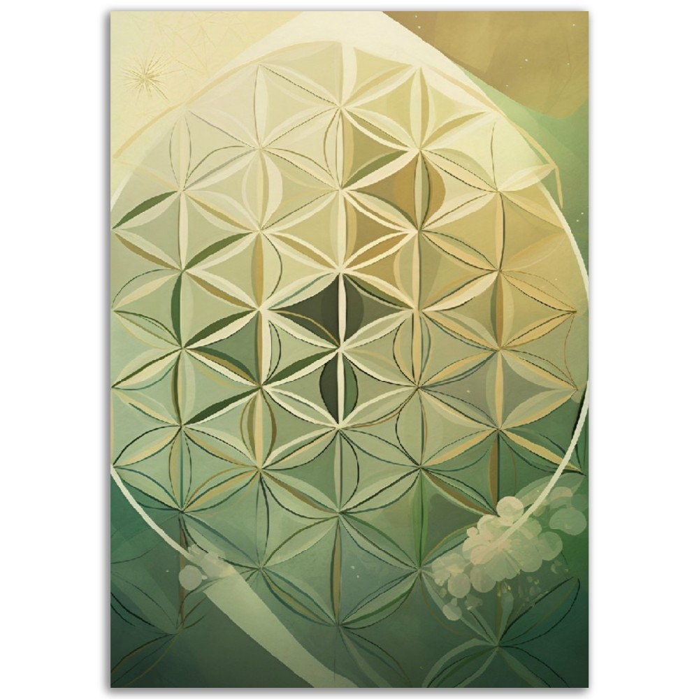Flower Of Life Painting