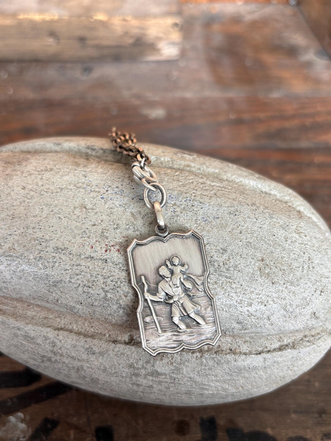 Saint Christopher Steel Key Ring to Engrave Saint Christopher Key Ring ...