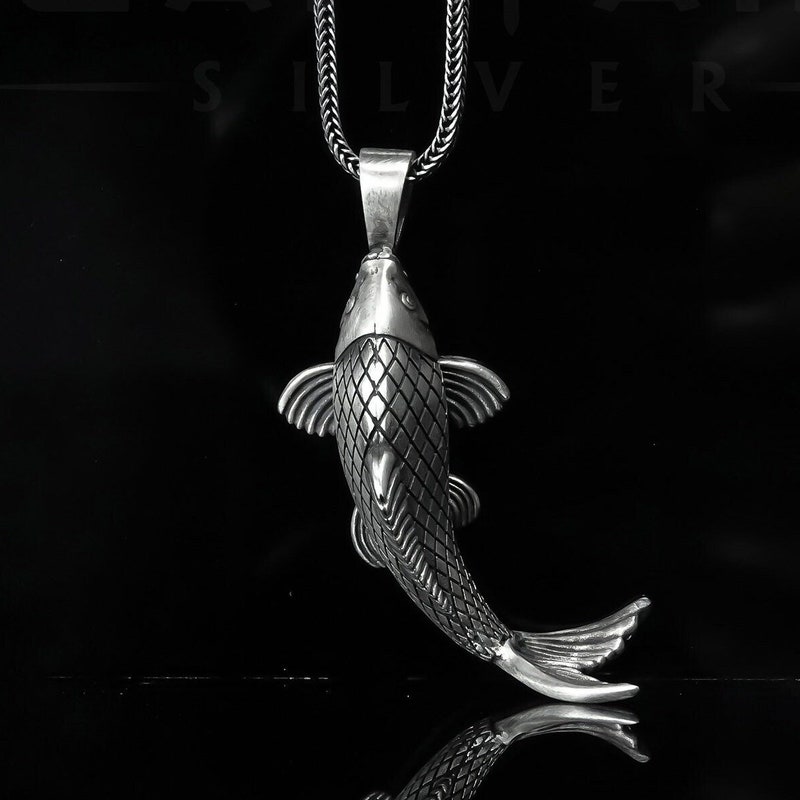 Koi Fish Necklace - Etsy