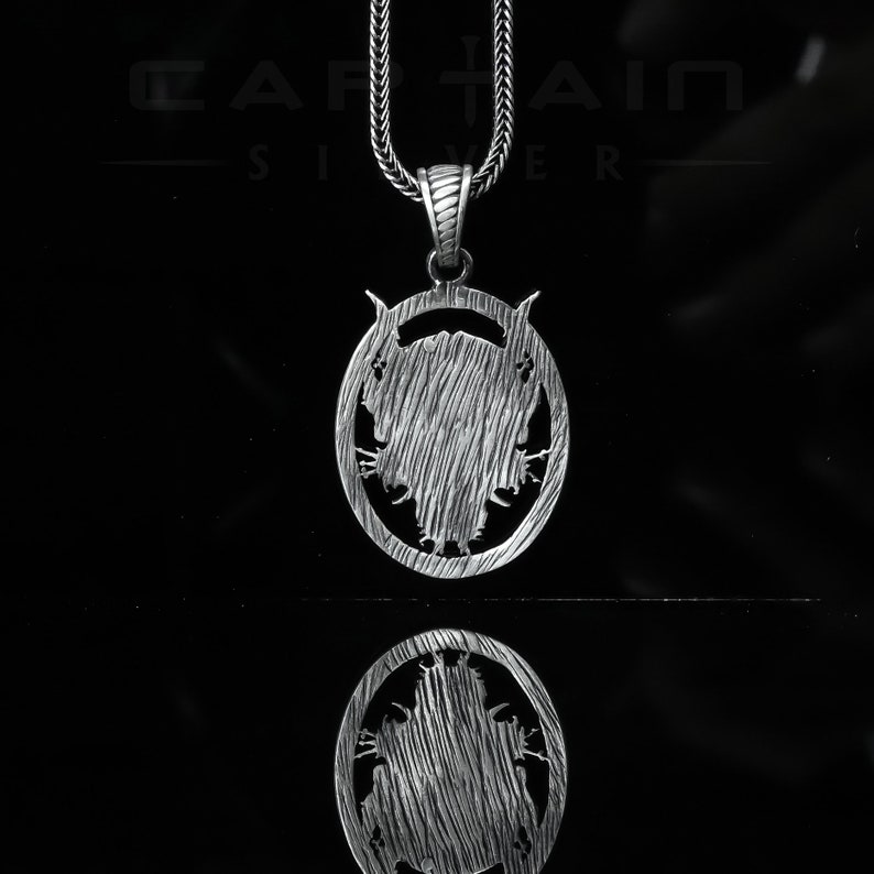 Demon Pendant, Japanese Oni Locket, Horror Figure Necklace, Devil ...