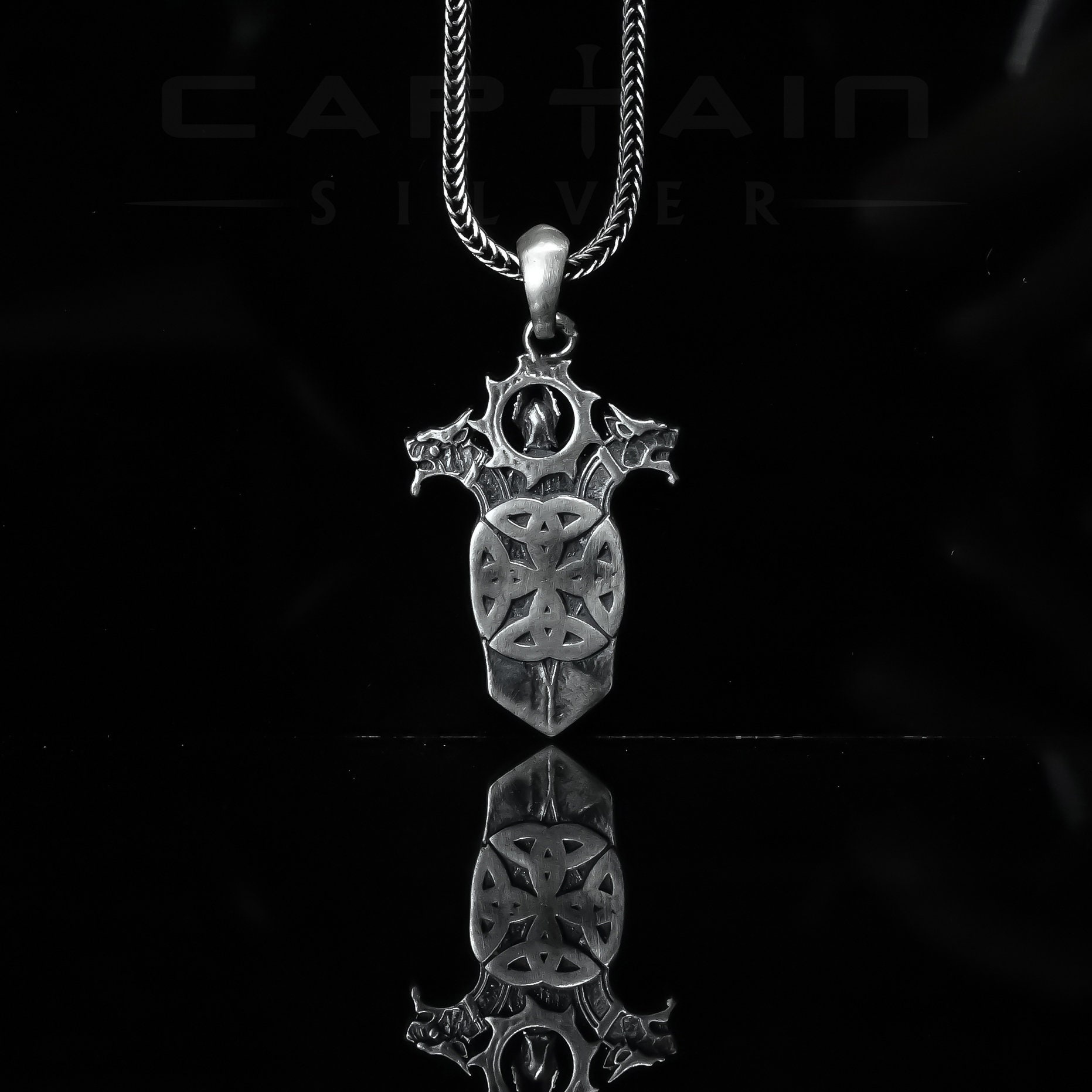 Silver Goddess Freya Charm Necklace, Norse Goddess Pendant, Handmade ...