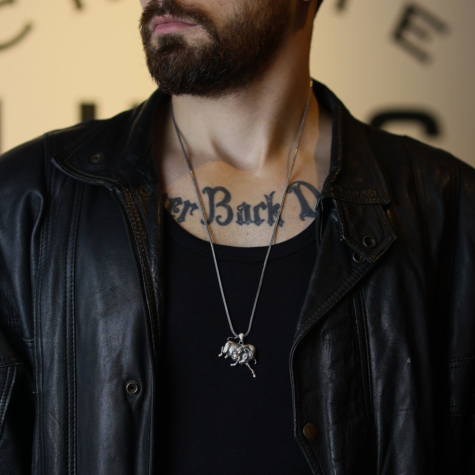 Silver Taurus Pendant, Spanish Bullfighter Bull Fashion Trend Necklace ...
