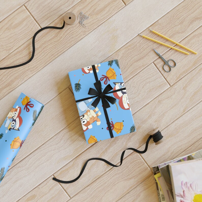 BLUEY Bluey and Bingo Gift Wrapping Paper Rolls, 1pc - Etsy