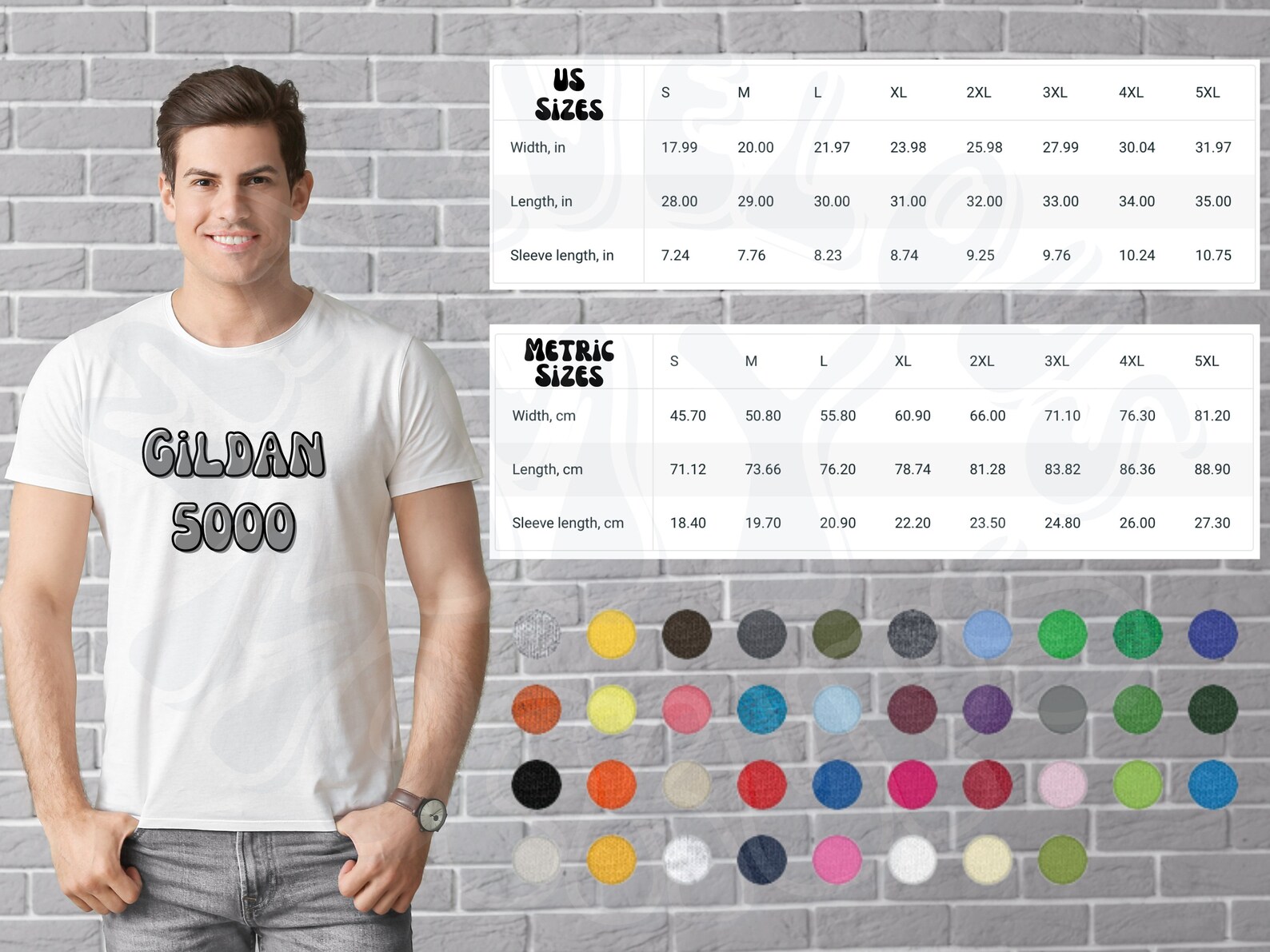 Group of Co-workers | Digital T-shirt Mockup for Office Party | Blank ...