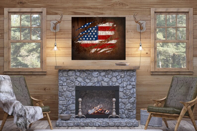 CUSTOM Word ART, Americana Wall Art, FLAG, Trending Home Décor ...