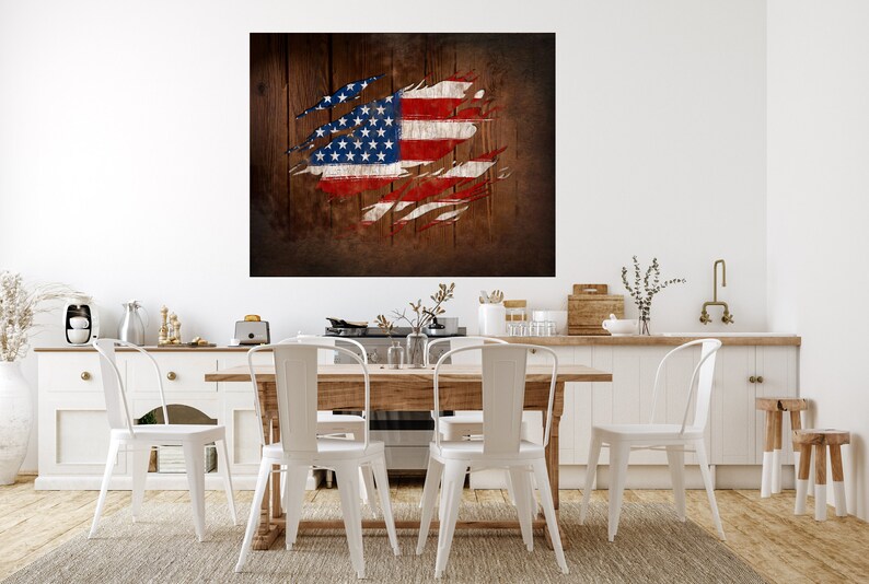 CUSTOM Word ART, Americana Wall Art, FLAG, Trending Home Décor ...