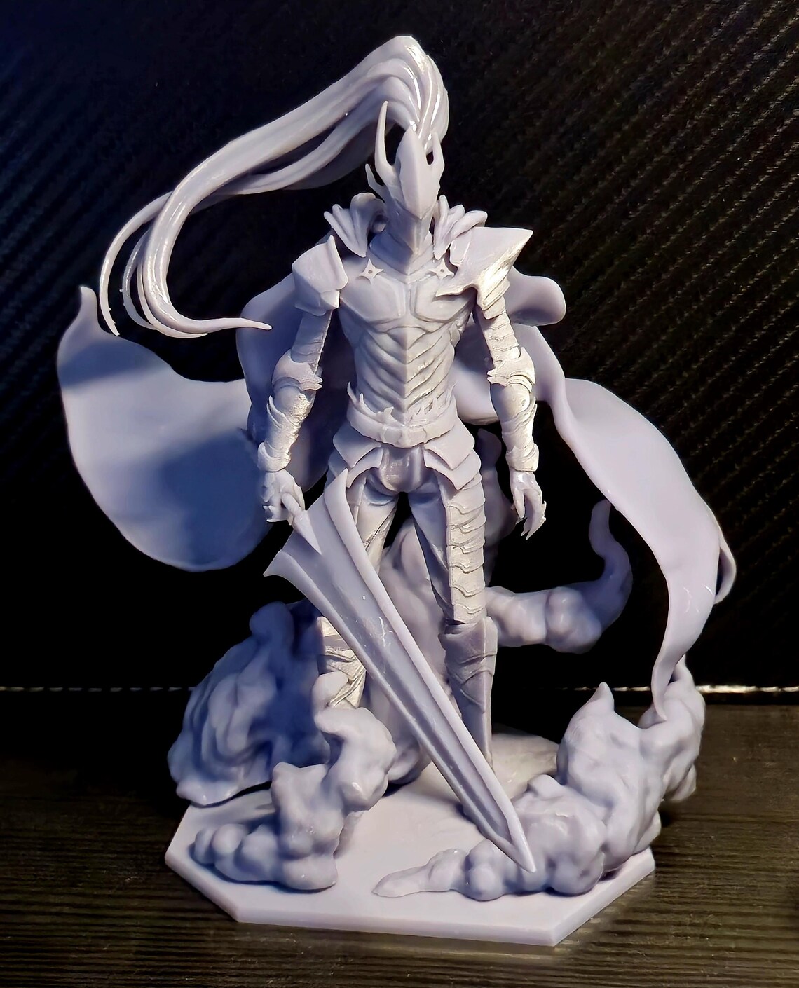 Blood-red Commander Igris (solo Leveling) Figurine (1/12 Scale) - Etsy