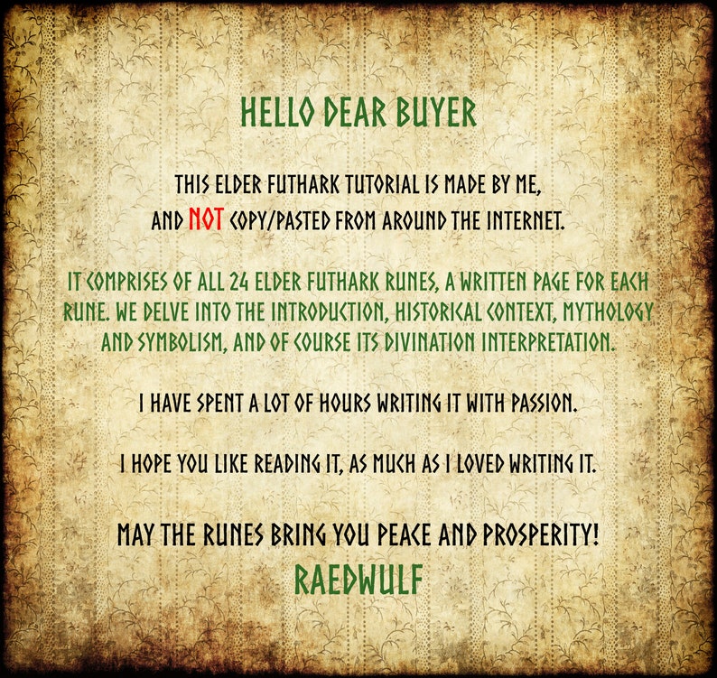 Quality Written In-depth Tutorial Elder Futhark Runes: A Comprehensive ...