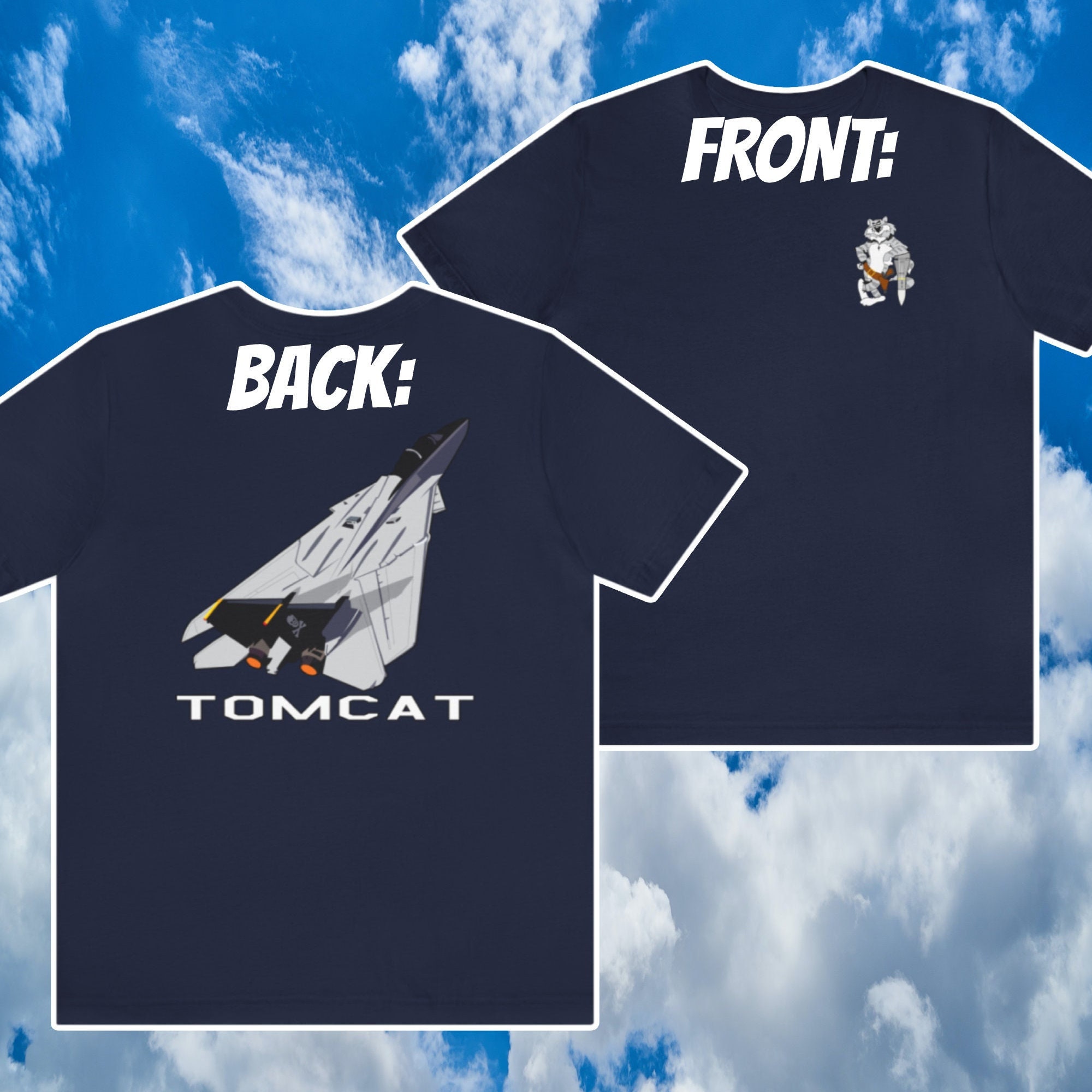 F-14 Tomcat T-shirt (hand Drawn) - Etsy