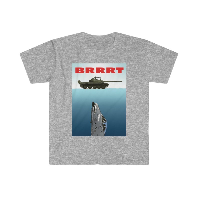 A-10 Warthog Jaws Inspired T-shirt - Etsy