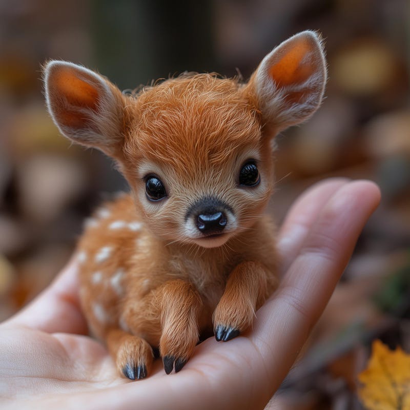 Mini Deer - Etsy