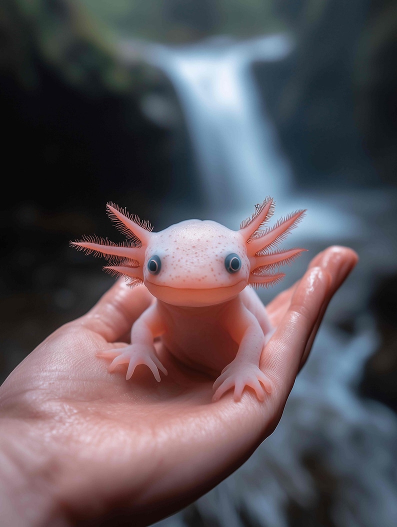Collection 1 - Cute Axolotls (digital Prints) - Etsy
