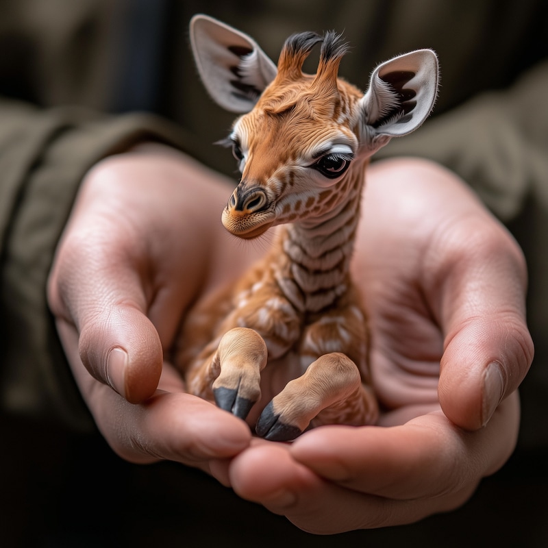 Baby Giraffe Art - Etsy