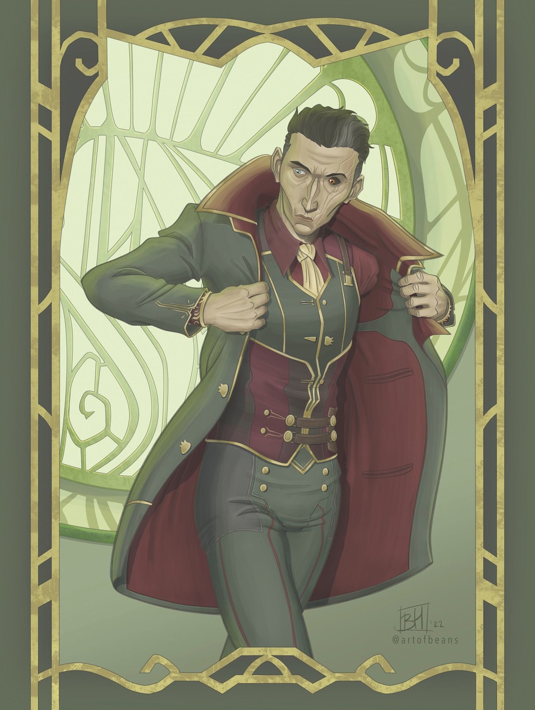 Silco: Crime Boss | Arcane | Art Print - Etsy