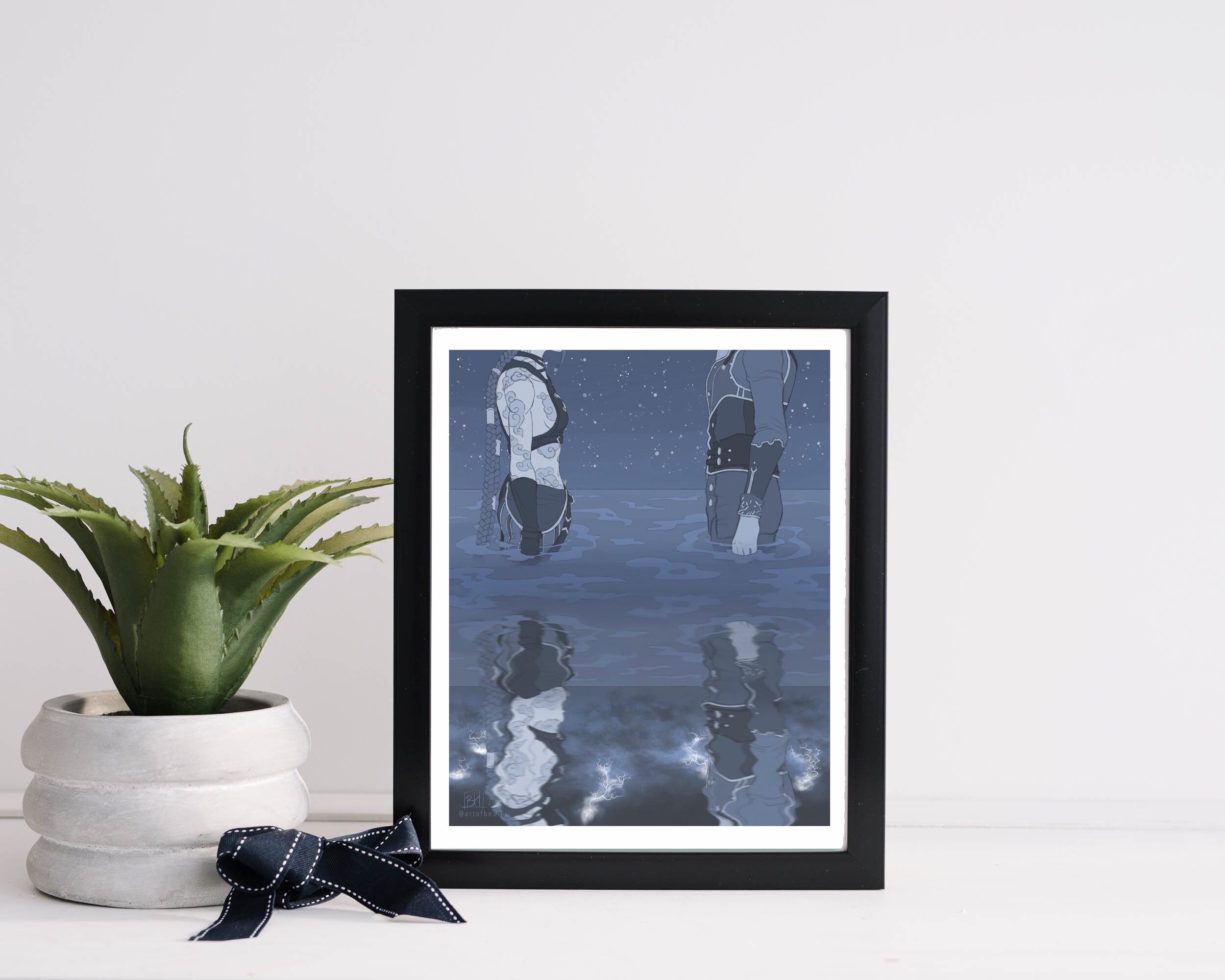 Silco & Jinx: Baptism | Arcane | Art Print - Etsy