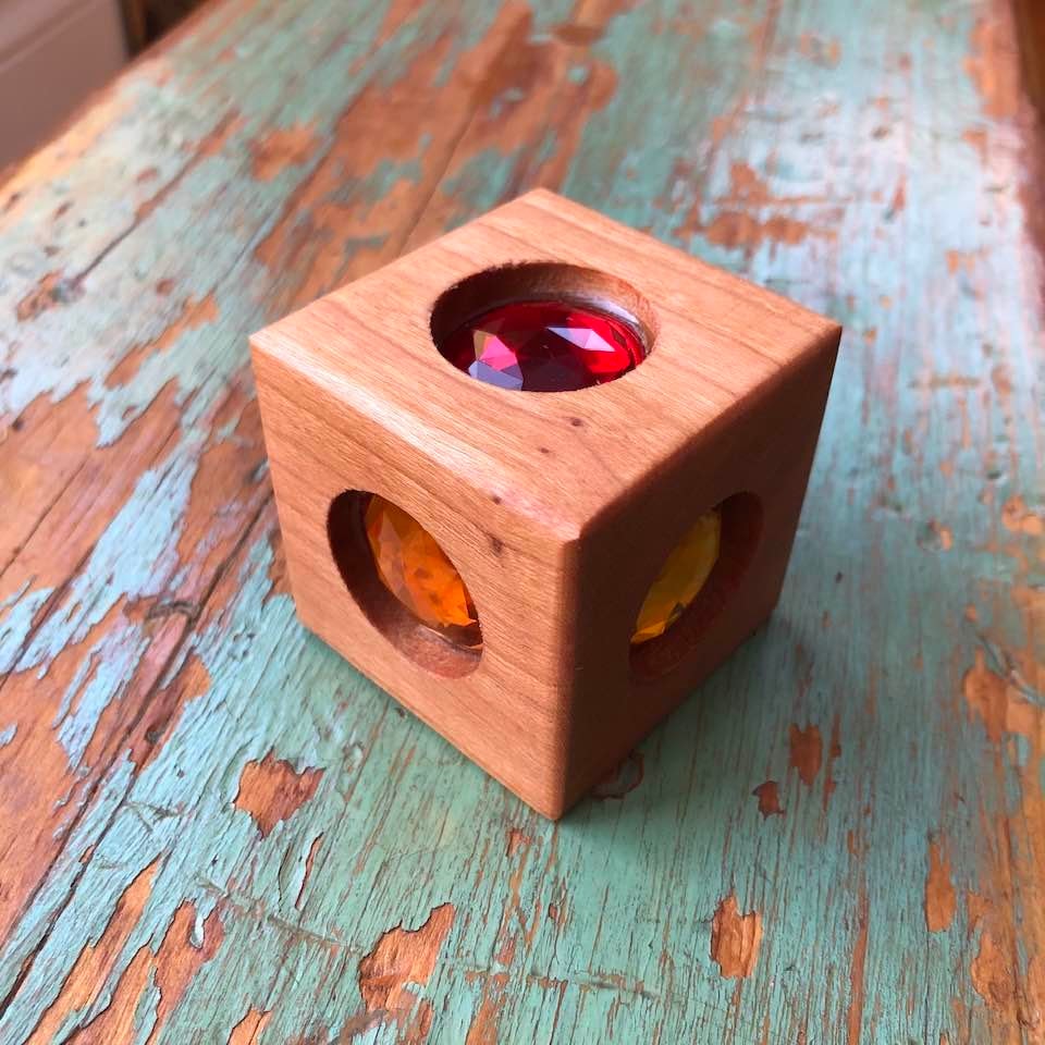 Chunky Colour Die / Colour Recognition / Dice / Wooden Blocks / I Spy ...