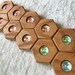Hexagon Memory Dragon Set / Colour Match / Memory Match / - Etsy