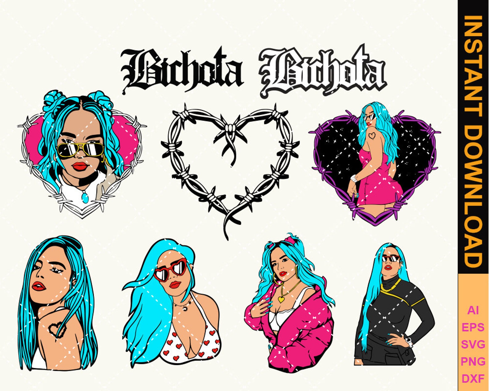 Karol G Png Svg Bundle, Manana Sera Bonito Png, Karol G New Album Cover ...