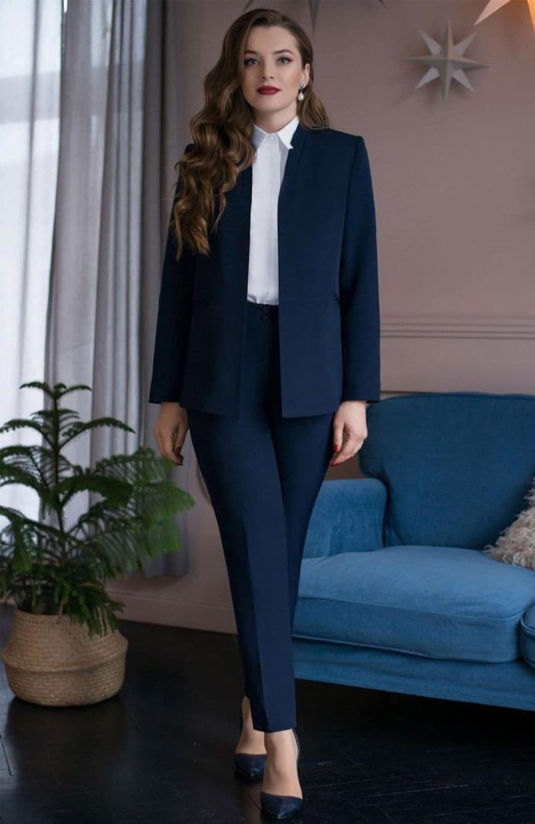 Beautiful Ladies Office Suit - Etsy