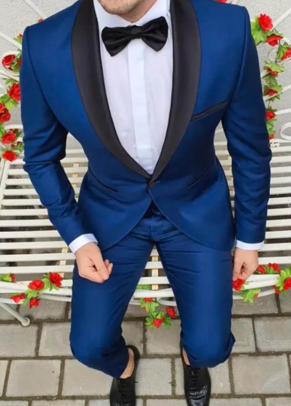 Men's 2 Pieces Wedding Suit - Etsy