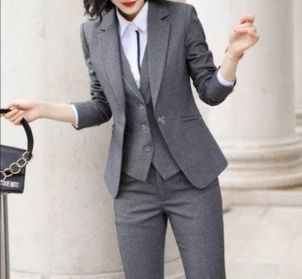 Ladies 3 Pieces Suit - Etsy