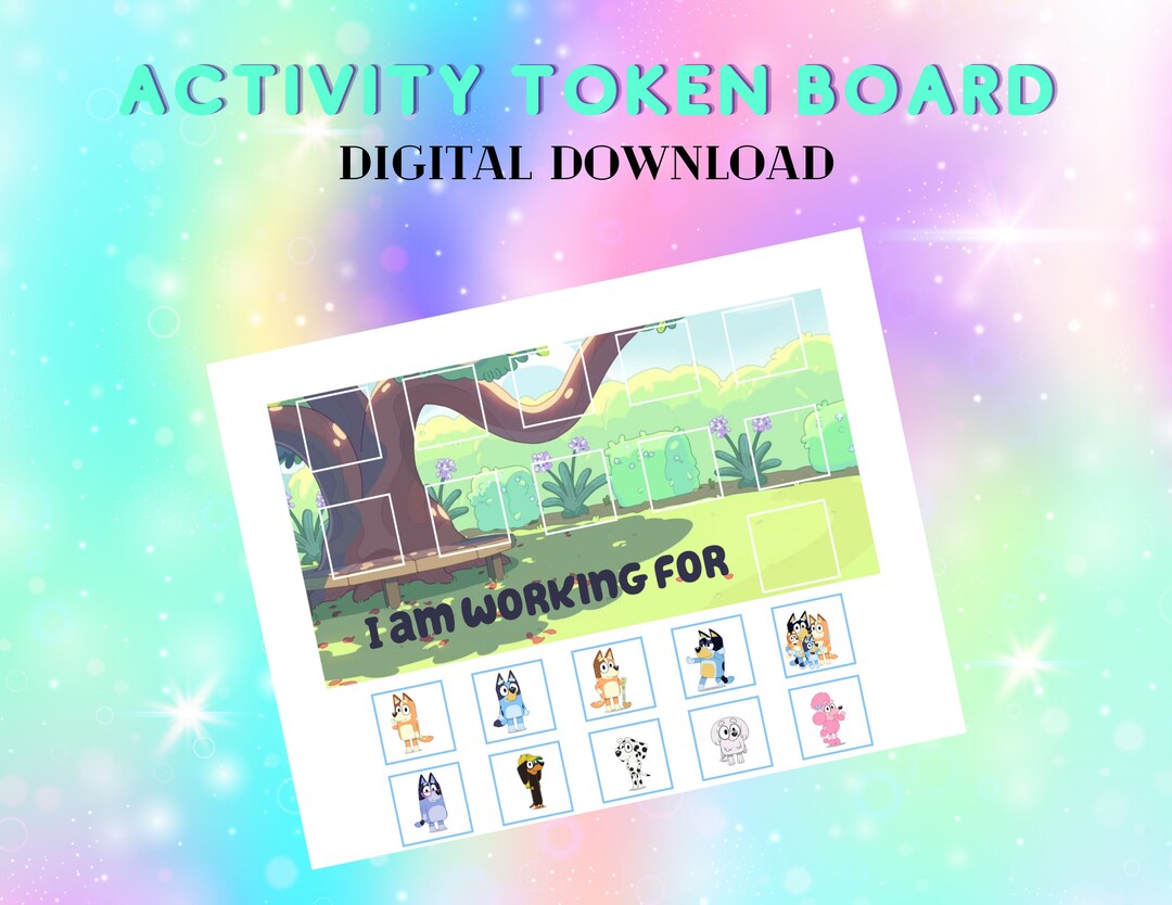 Digital Download Aba Token Board 10 Tokens Aba - Etsy