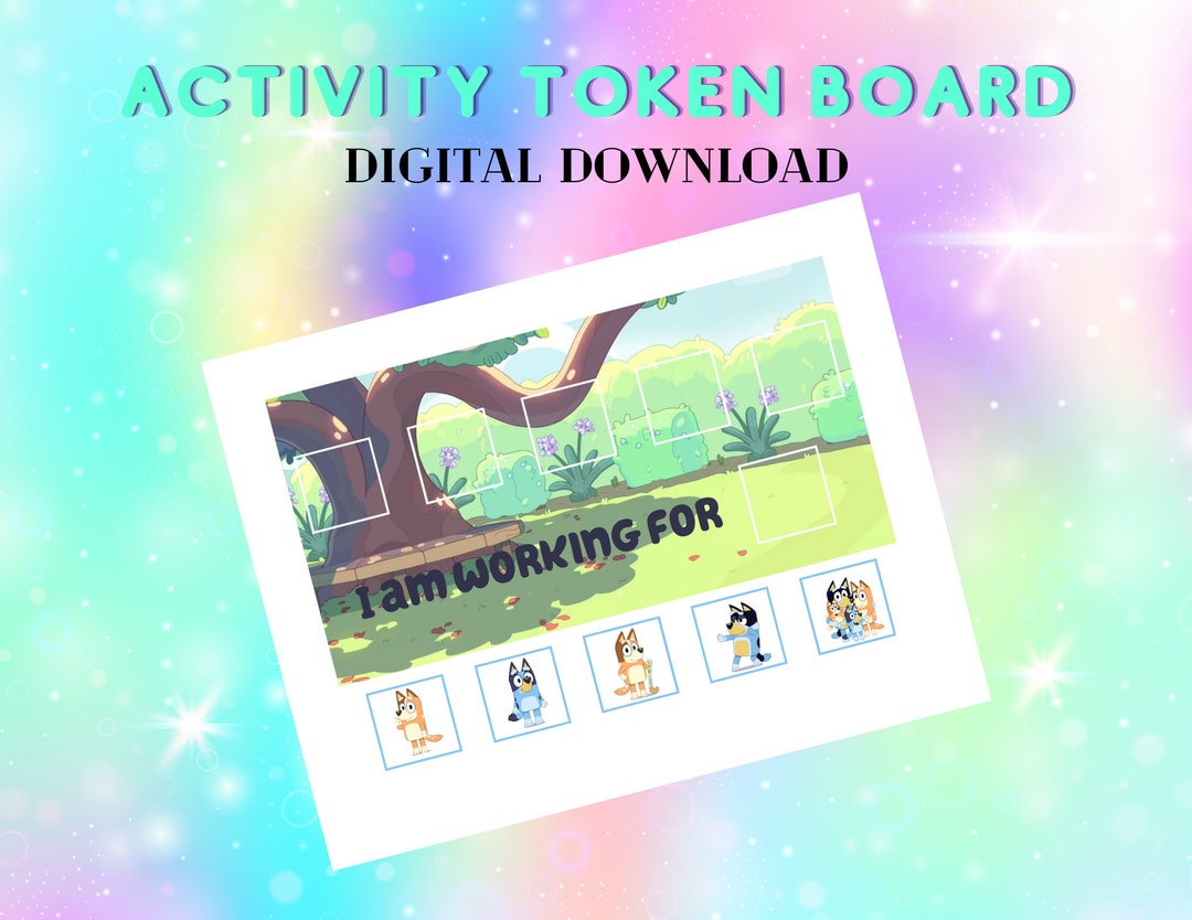 ABA Token Board Kids Autism Reward System 5 - Etsy