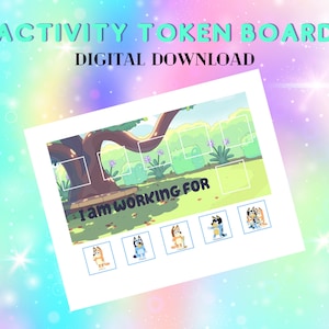 ABA Token Board Kids Autism Reward System 5 - Etsy