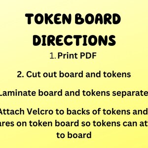 ABA Token Board Kids Autism Reward System 5 - Etsy