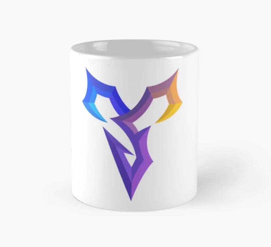 Final Fantasy X Zanarkand Abes Symbol in FFX Logo Colors - Vector ...