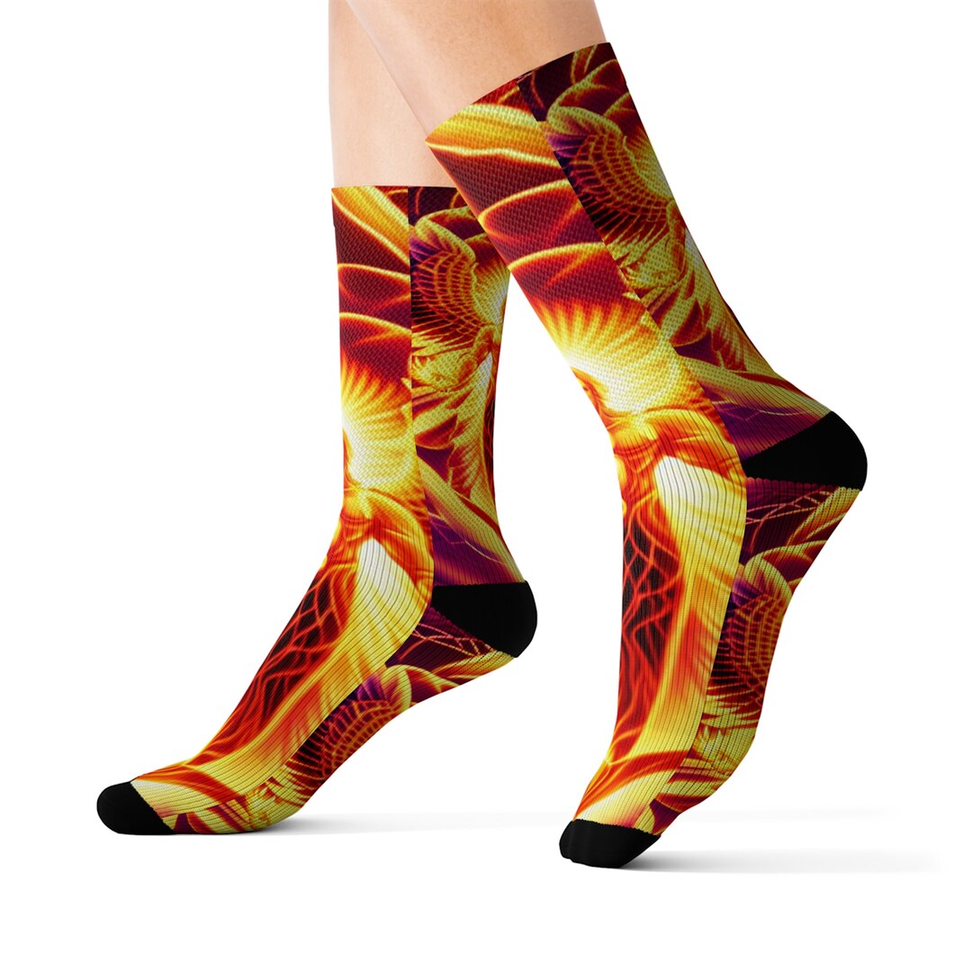 Archangel Uriel Angelic Portal Socks - Etsy