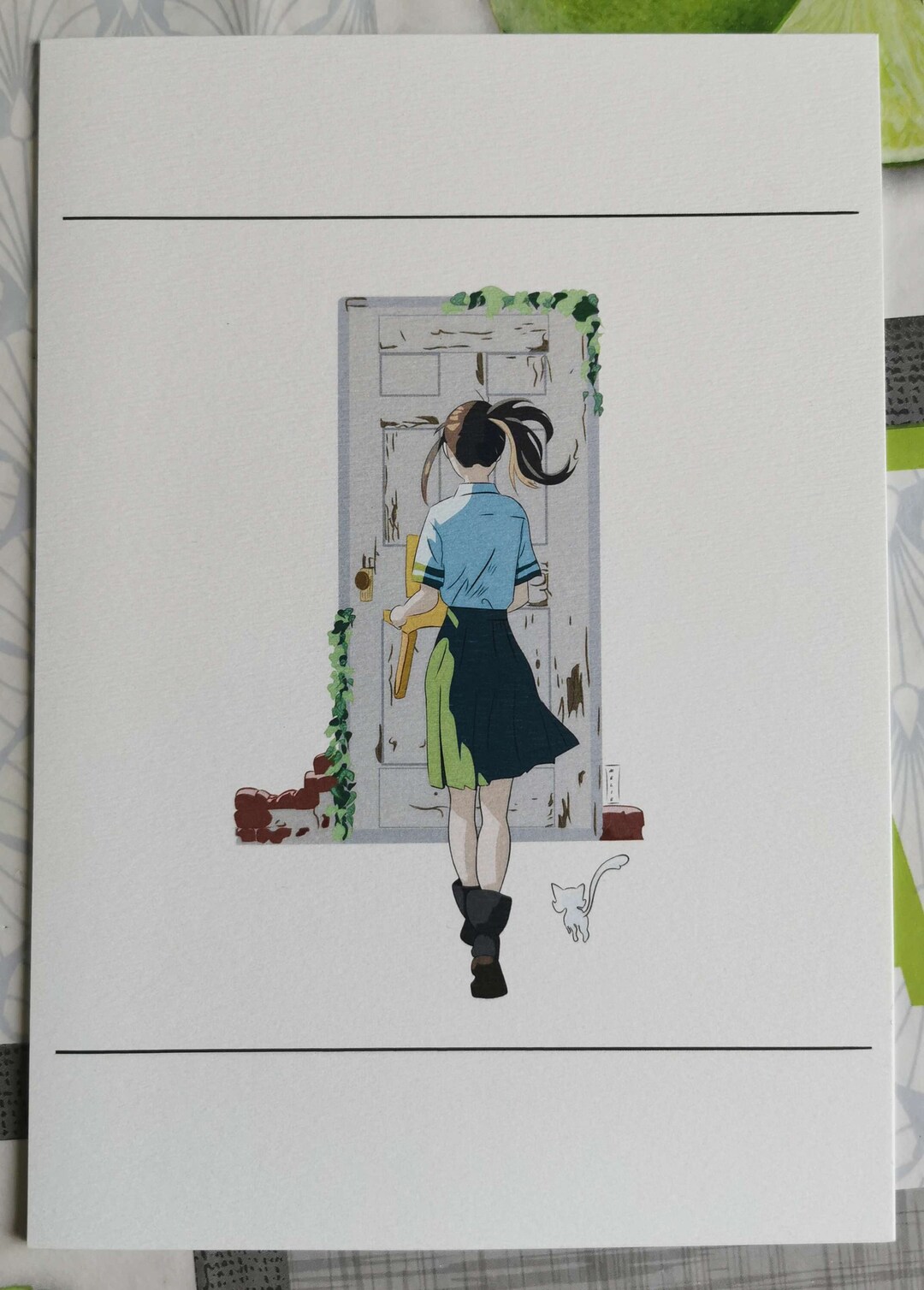 Suzume the Gate Print A5 - Etsy