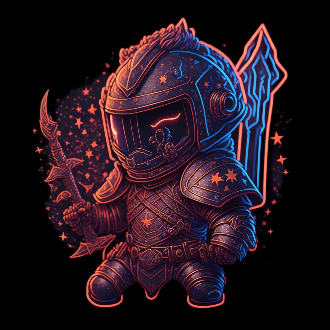 Magic Knight Clipart Bundle Red Knight Clipart Knight - Etsy