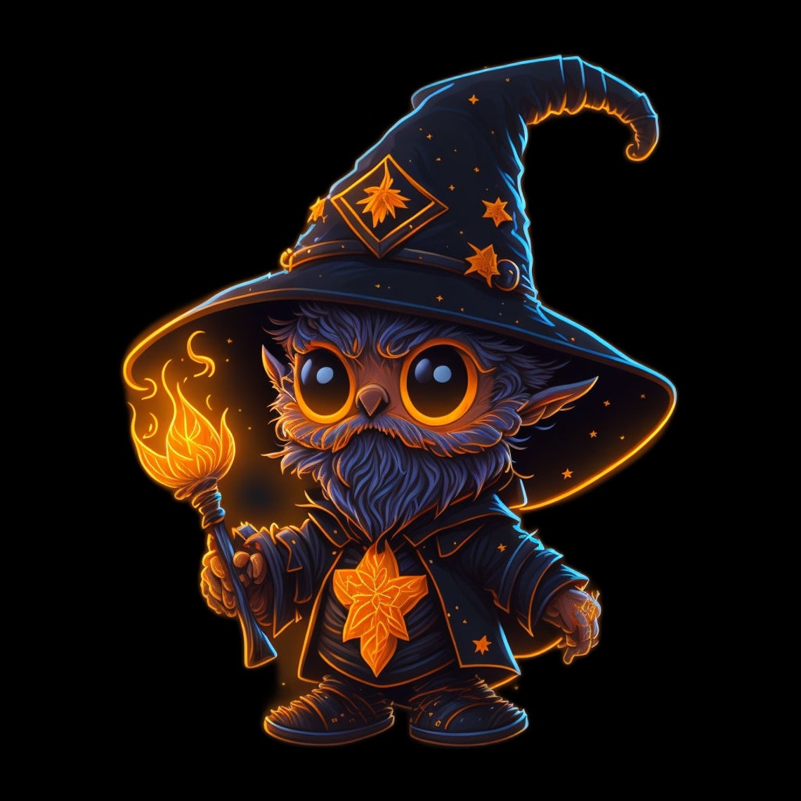 Magic Wizard Clipart Bundle, Wizard PNG Bundle, Wizard Digital ...